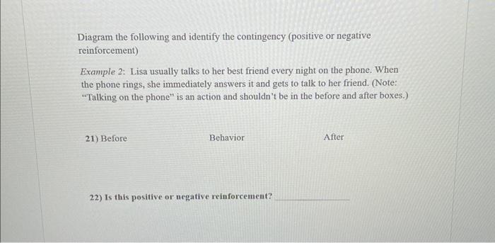 Solved Diagram the following and identify the contingency | Chegg.com