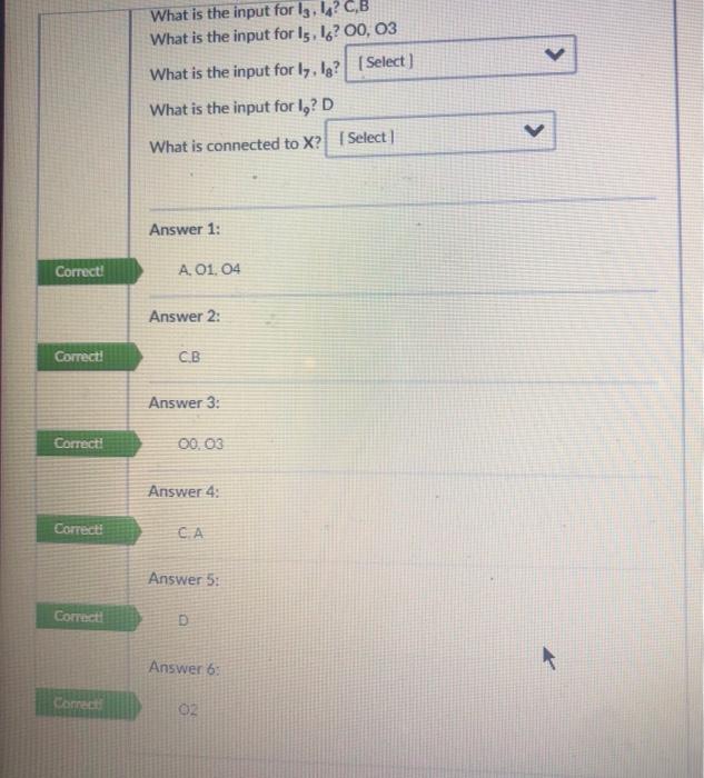Solved Can you please explain why these answers are correct. | Chegg.com