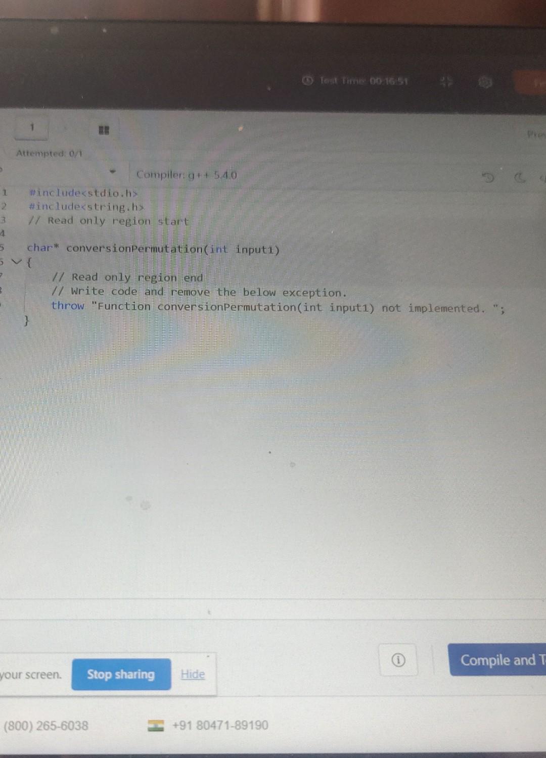 Solved How to Attempt? Conversion Permutation Martin is a | Chegg.com