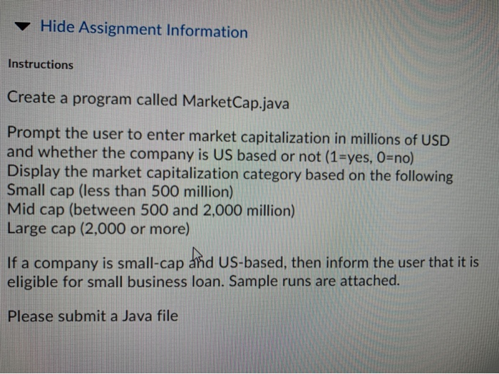 Solved Hide Assignment Information Instructions Create A 