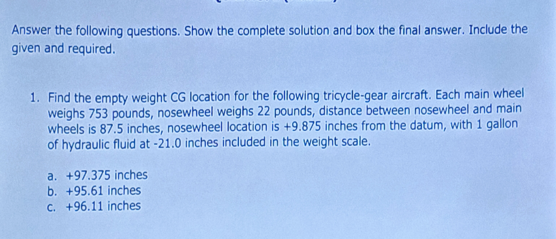 Answer the following questions. Show the complete | Chegg.com