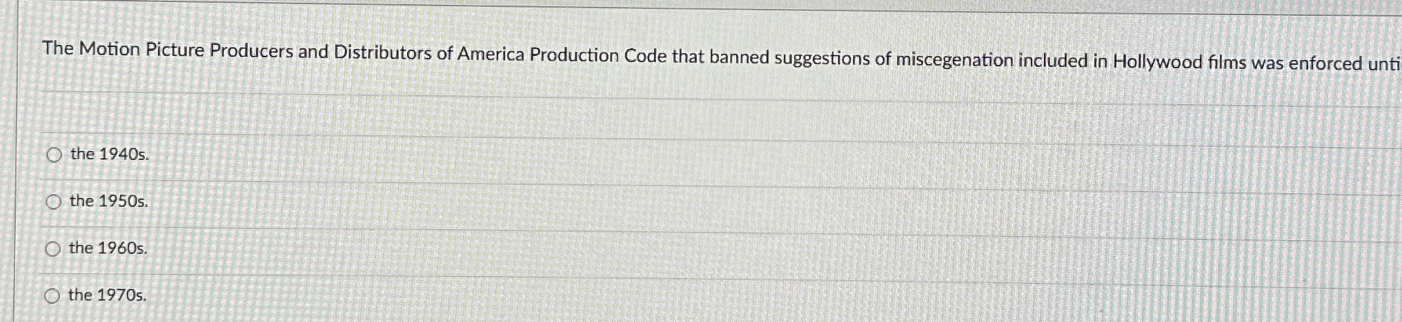 Solved The Motion Picture Producers and Distributors of | Chegg.com