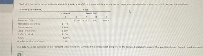 Solved The data has been collected in the Microsoft Excel | Chegg.com