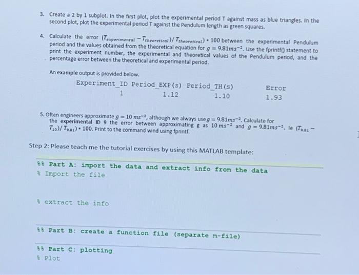 Solved Dear Chegg, please teach me how to do this exercises. | Chegg.com