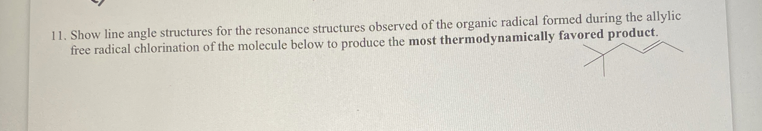 Solved Show line angle structures for the resonance | Chegg.com