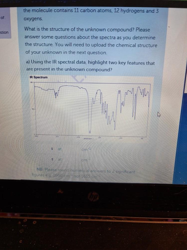 c) Using the 13C spectrum data, how many different | Chegg.com