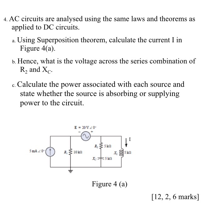 Solved 1. Refer to the circuit in Figure 1 and determine | Chegg.com