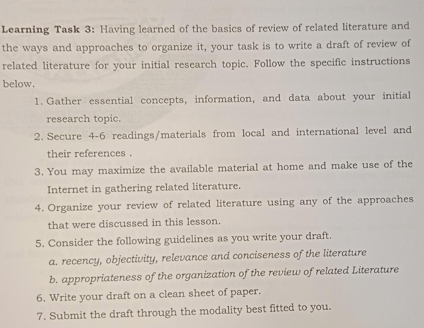 Learning Task 3: Having learned of the basics of | Chegg.com