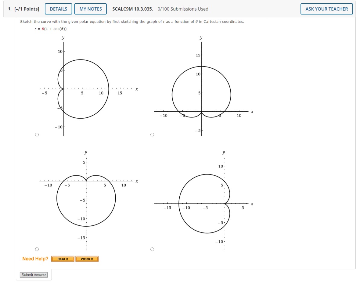 Solved [-/1 ﻿Points]SCALC9M 10.3.035. 0/100 ﻿Submissions | Chegg.com