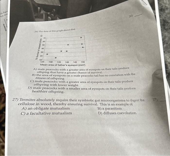 Solved 4) Hluman population grom th is an eumple of A) | Chegg.com