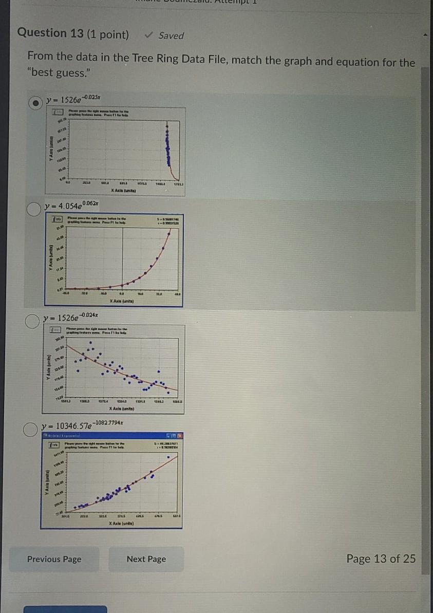 Solved Question 13 (1 point) Saved From the data in the | Chegg.com