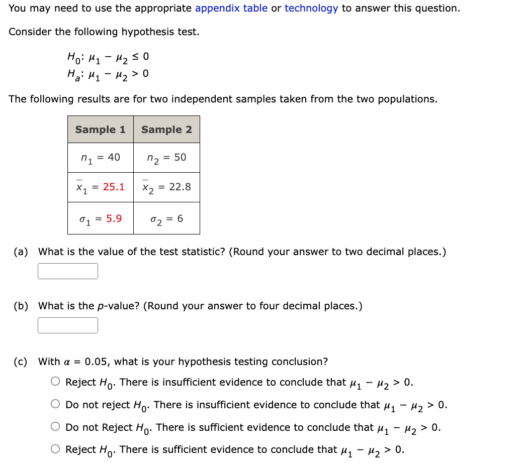 Solved You may need to use the appropriate appendix table or | Chegg.com