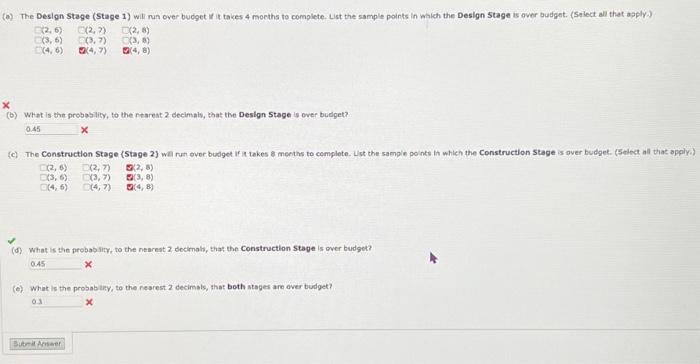 Solved The two project stages are: Design (Stage 1) and | Chegg.com