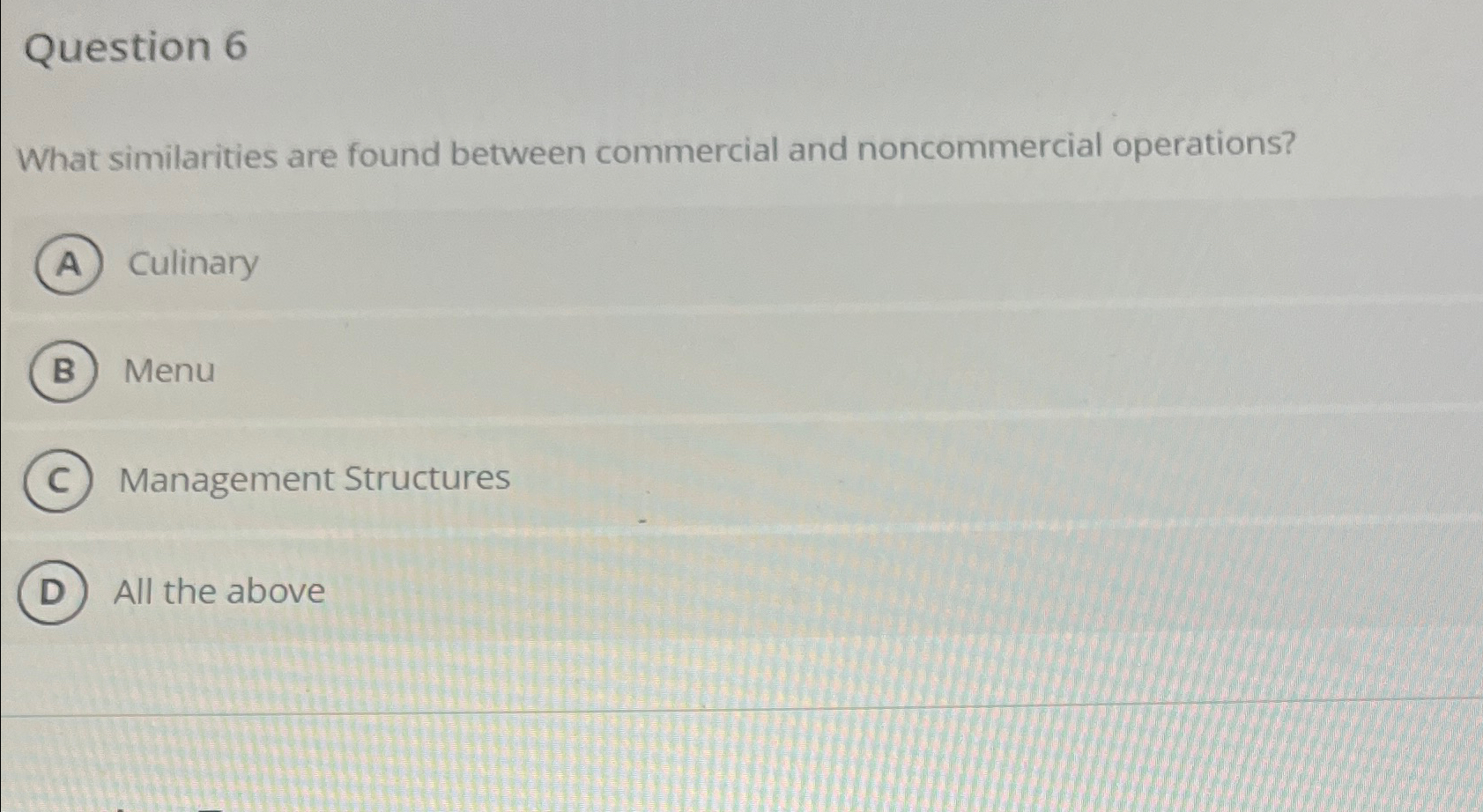 Solved Question 6What similarities are found between | Chegg.com