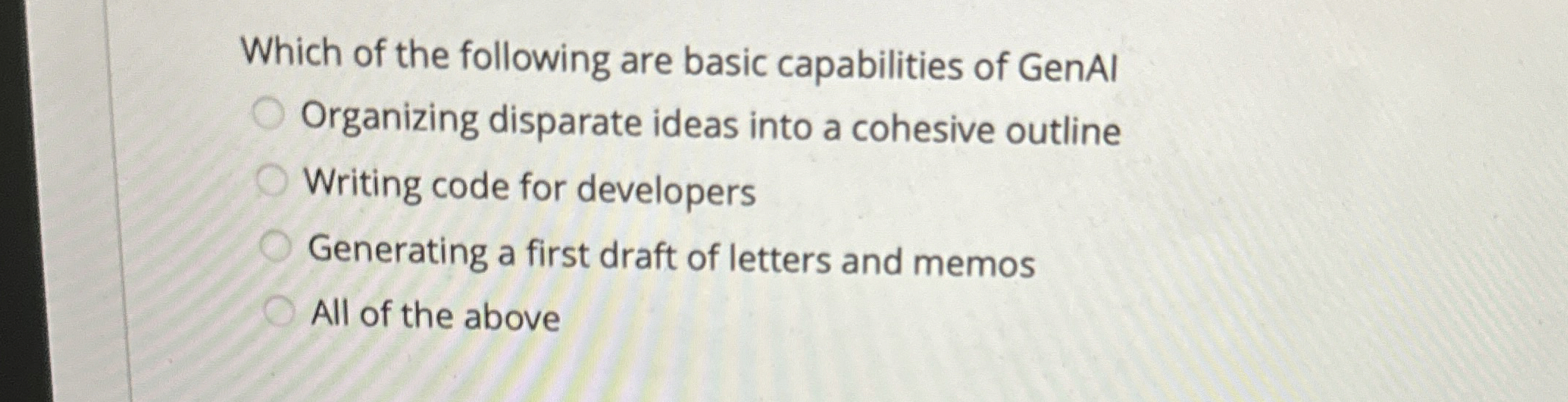 Solved Which of the following are basic capabilities of | Chegg.com