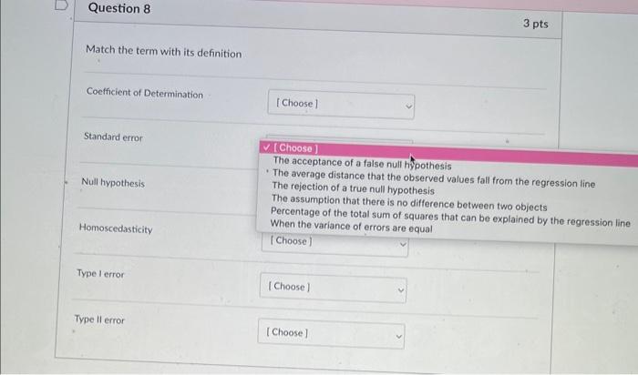 Solved Match the term with its definition Coefficient of | Chegg.com