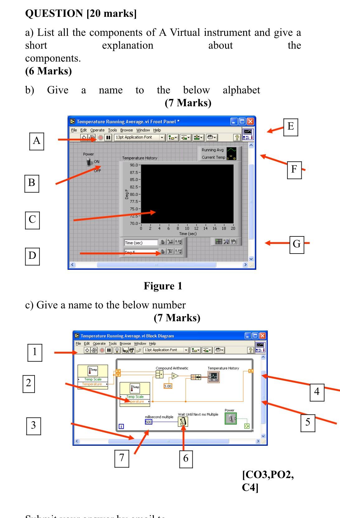 Solved QUESTION [20 ﻿marks]a) ﻿List all the components of A | Chegg.com