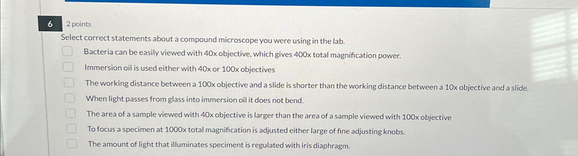 Solved 62 ﻿pointsSelect correct statements about a compound | Chegg.com