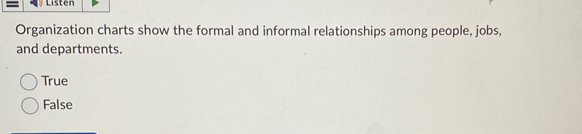 Solved Organization charts show the formal and informal | Chegg.com