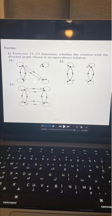 Solved In Exereises: 21−23 determine whether the relation | Chegg.com