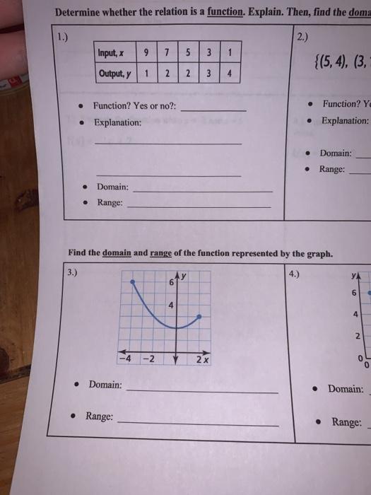 Solved Determine whether the relation is a function. | Chegg.com