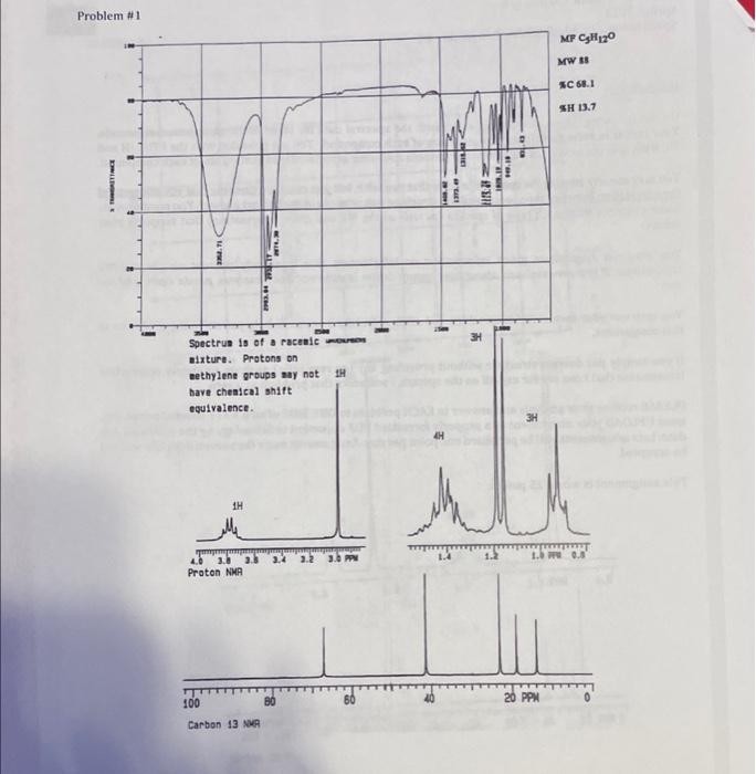 Solved Elucidate the structure of the compound and describe | Chegg.com