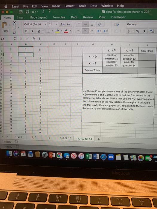 Solved Excel File Edit View Insert Format Tools Data U | Chegg.com