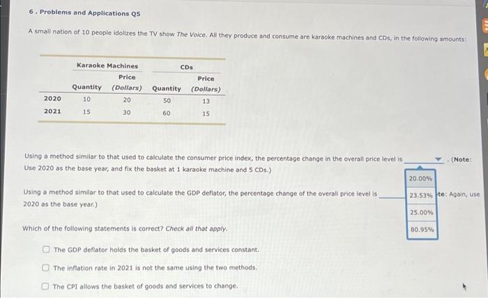Solved 6. Problems and Applications Q5 A small nation of 10 | Chegg.com