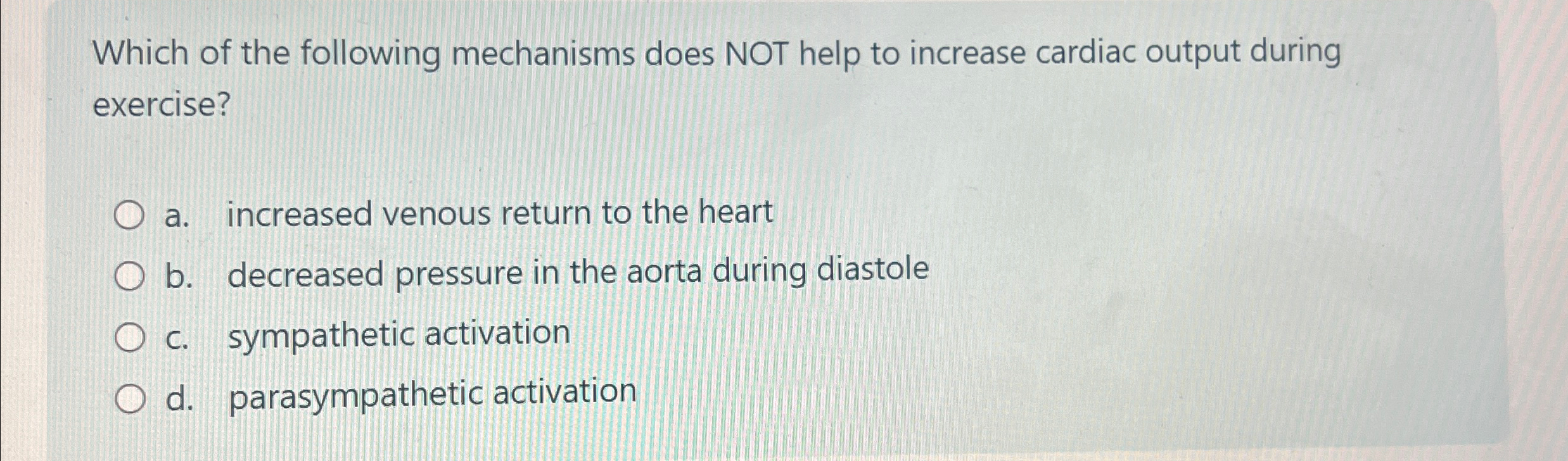 Solved Which of the following mechanisms does NOT help to | Chegg.com