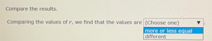 Solved One of the formulas for computing r is | Chegg.com