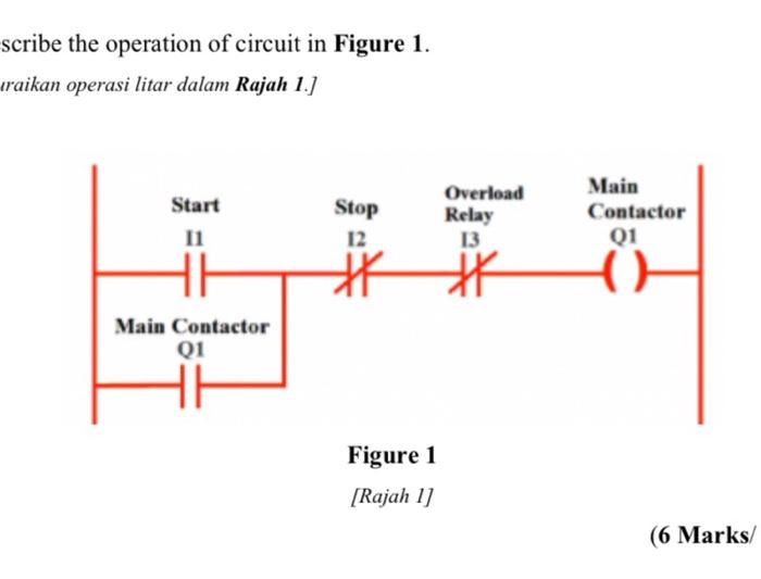 Solved scribe the operation of circuit in Figure 1. waikan | Chegg.com