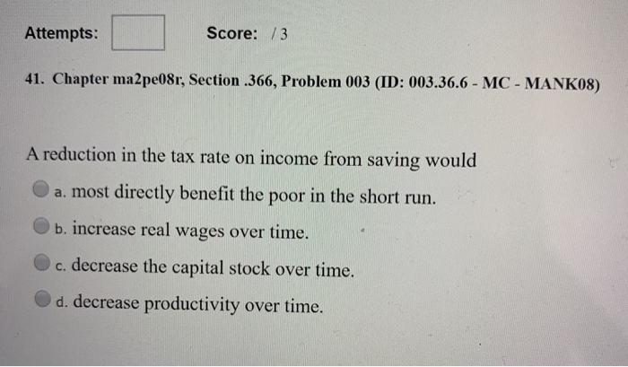 Solved Attempts: Score: /3 41. Chapter ma2pe08r, Section | Chegg.com Solved Attempts: Score: /3 41. Chapter ma2pe08r, Section | Chegg.com