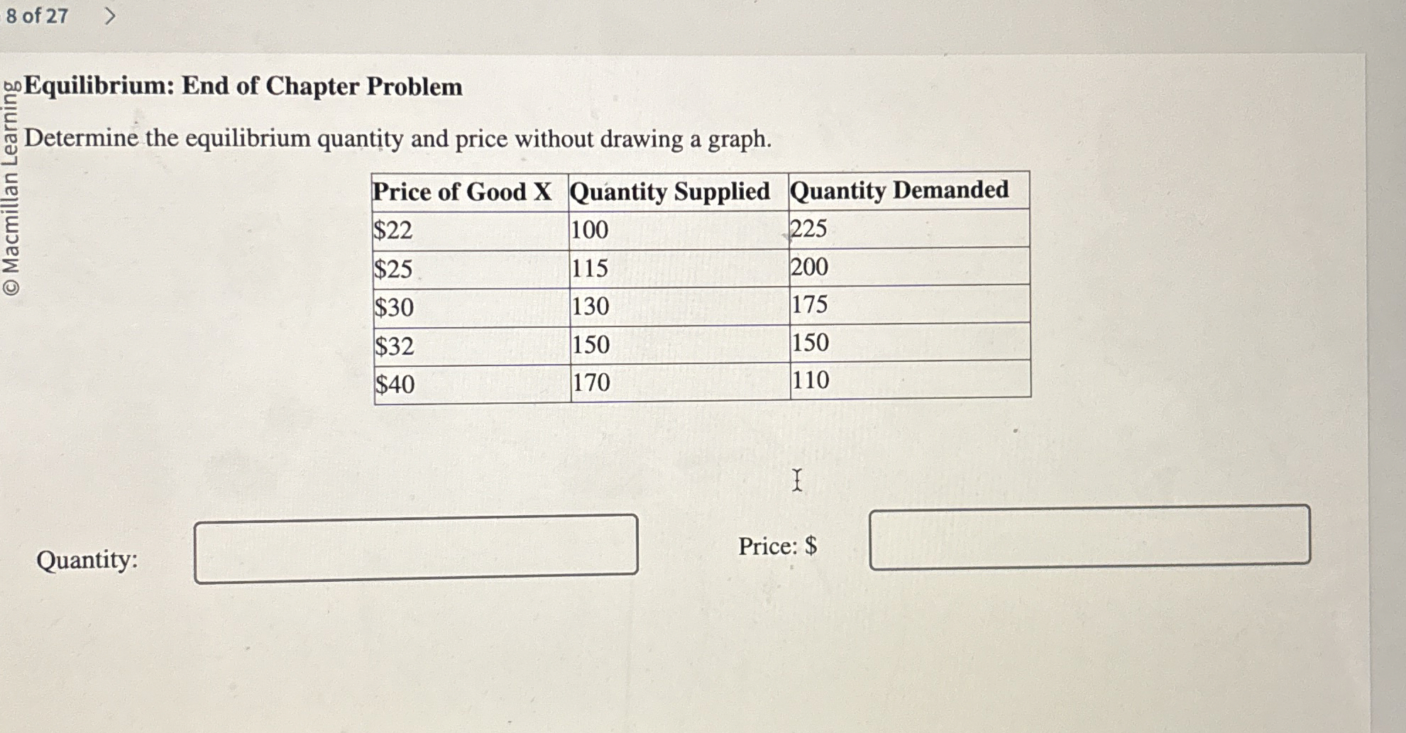 Solved Equilibrium: End of Chapter ProblemDetermine the | Chegg.com