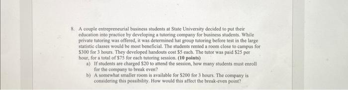 Solved Quantitative Decision Analysis for Business PMBA 5835 | Chegg.com
