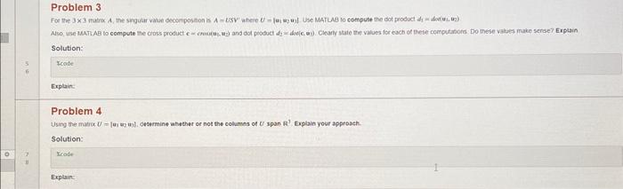 Solved Problem 3 Solution: Icode Explair: Problem 4 | Chegg.com