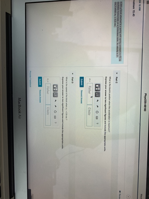 Solved Phys220-48160 Maureen | Chegg.com