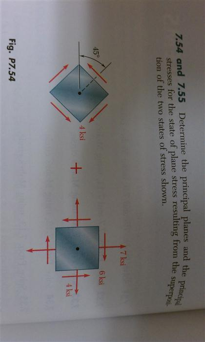 Solved Determine the principal planes and the principal | Chegg.com Solved Determine the principal planes and the principal | Chegg.com