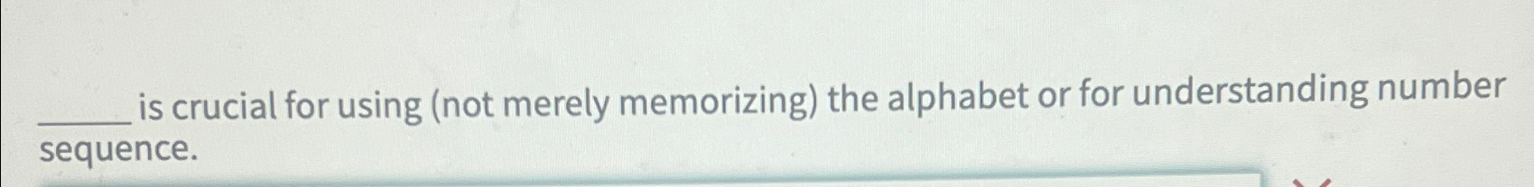 Solved is crucial for using (not merely memorizing) ﻿the | Chegg.com