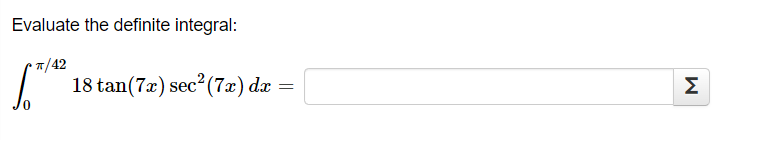 Solved Evaluate the definite | Chegg.com