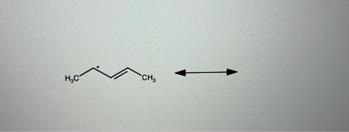 Solved Draw the resonance structure for the cation formed | Chegg.com