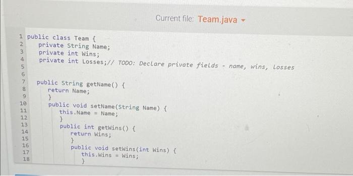 Solved 1.25 LAB: Winning team (classes) Given main(), define | Chegg.com