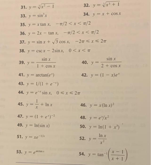 Solved 1-54 Use the guidelines of this section to sketch the | Chegg.com