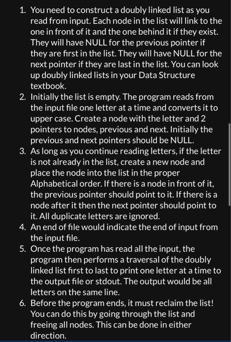 Solved Please someone create a C PROGRAM from scratch with | Chegg.com