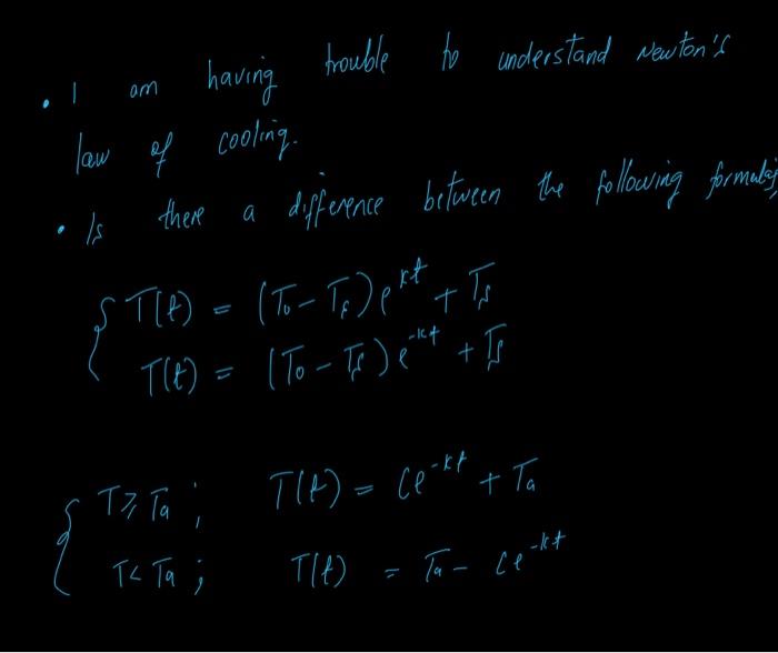 Solved - I am having trouble to understand Newton's law of | Chegg.com