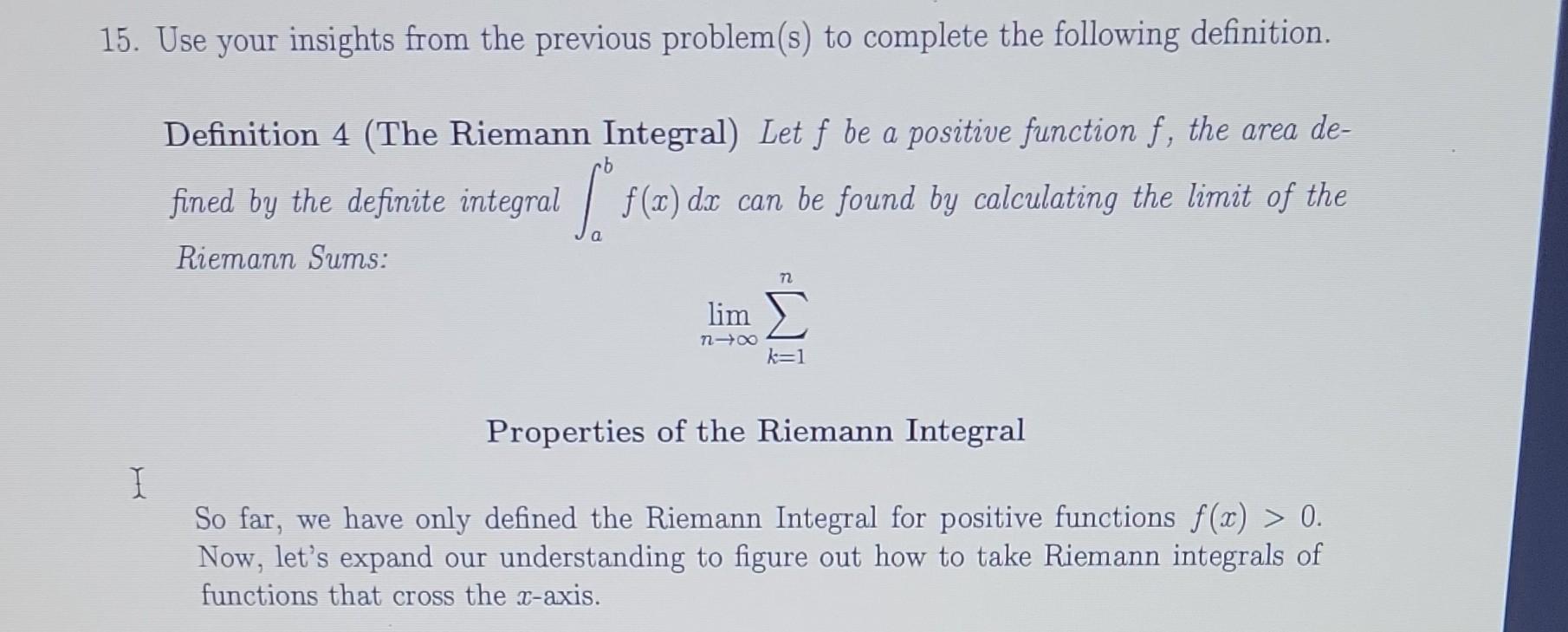 5. Use your insights from the previous problem(s) to | Chegg.com