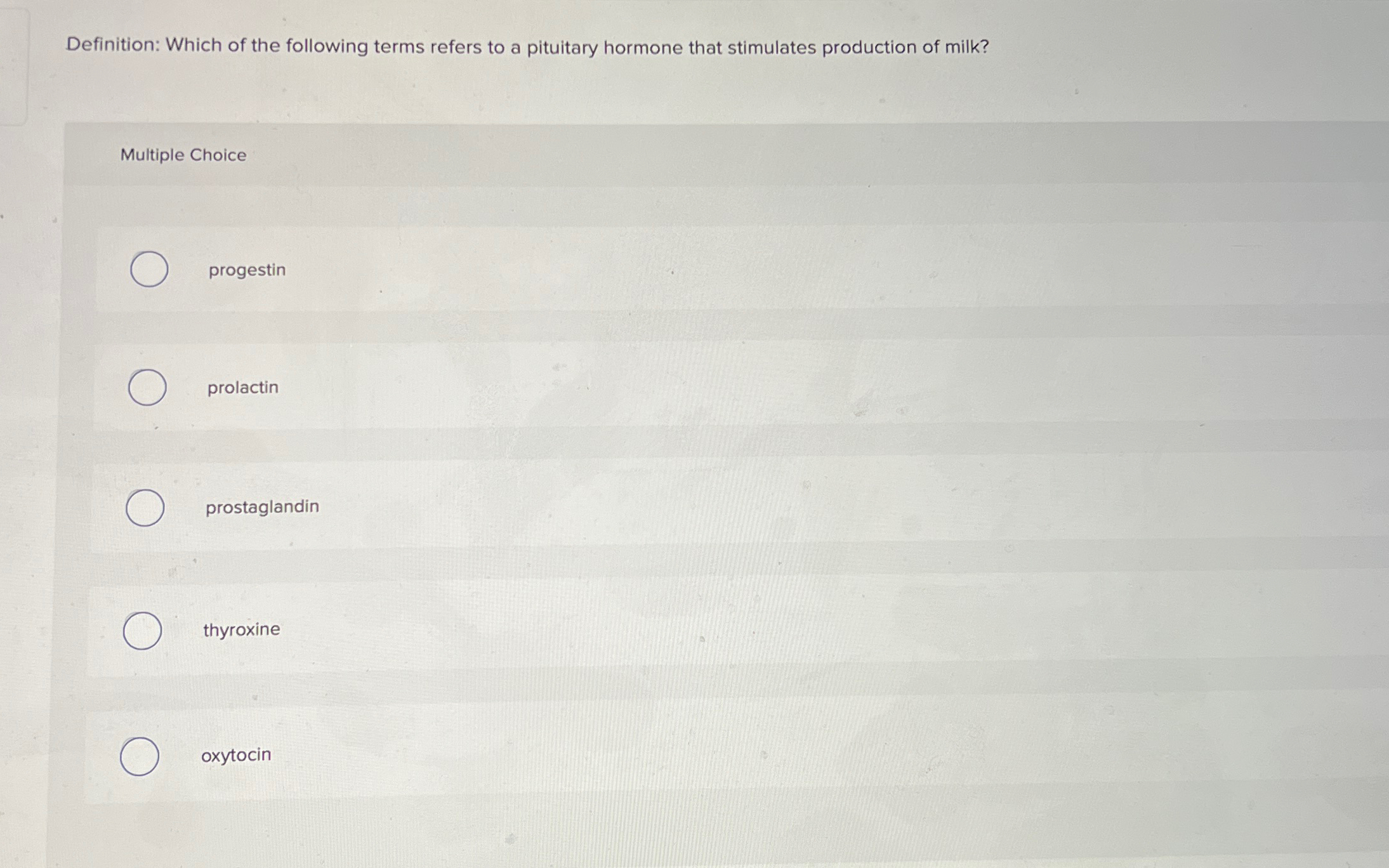 Solved Definition: Which of the following terms refers to a | Chegg.com