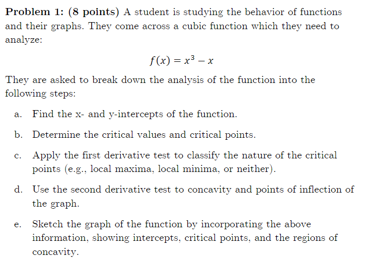 Solved Problem 1: (8 ﻿points) ﻿A student is studying the | Chegg.com