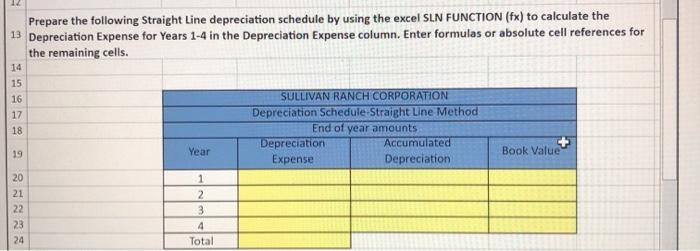 Solved Calculating Different Depreciation Methods using | Chegg.com