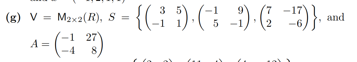 Solved In each part, apply the Gram-Schmidt process to the | Chegg.com