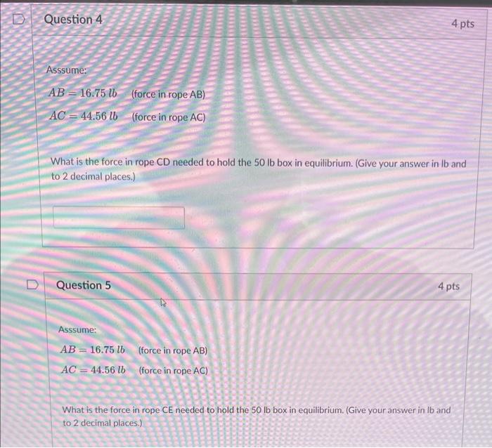 Solved Problem 1 We are wanting to determine the tension in | Chegg.com